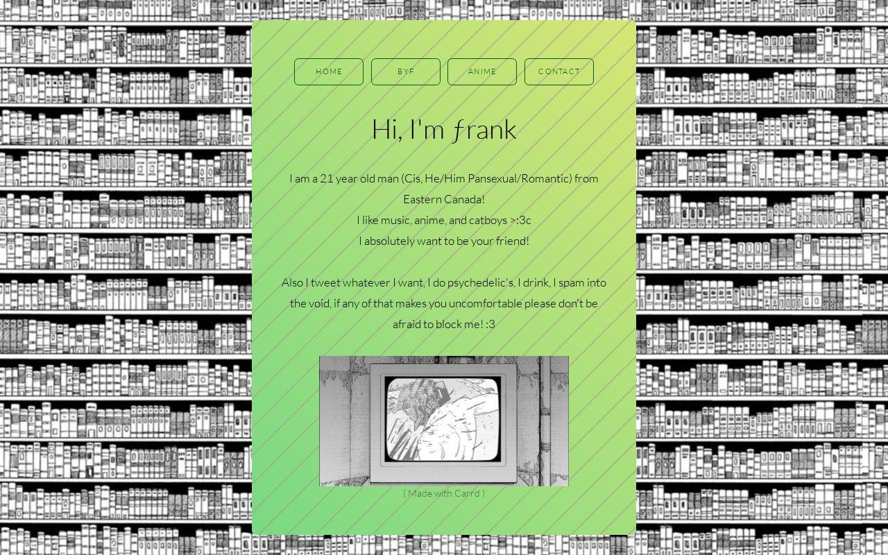 Frank's Card